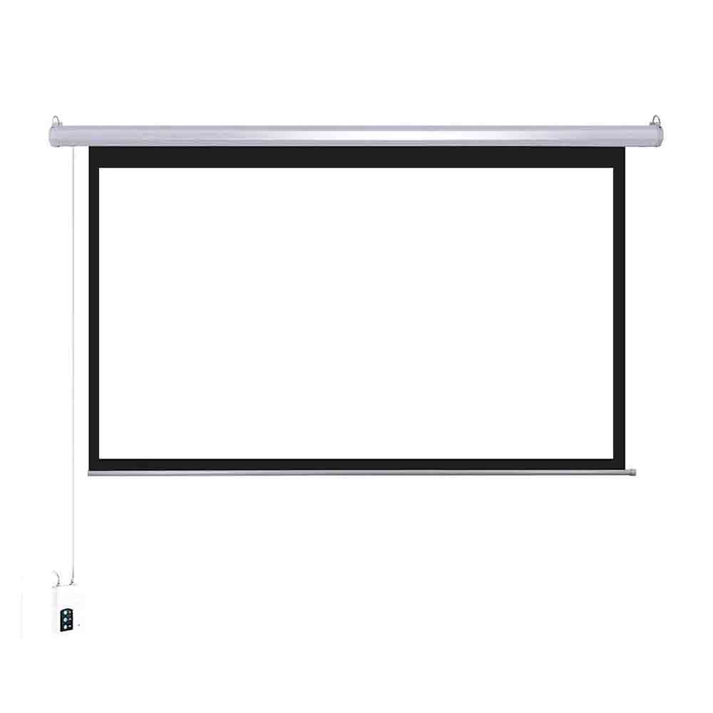 Electric Projector Screen: Vega Motorized Remote Control 8×6 Feet (96× ...