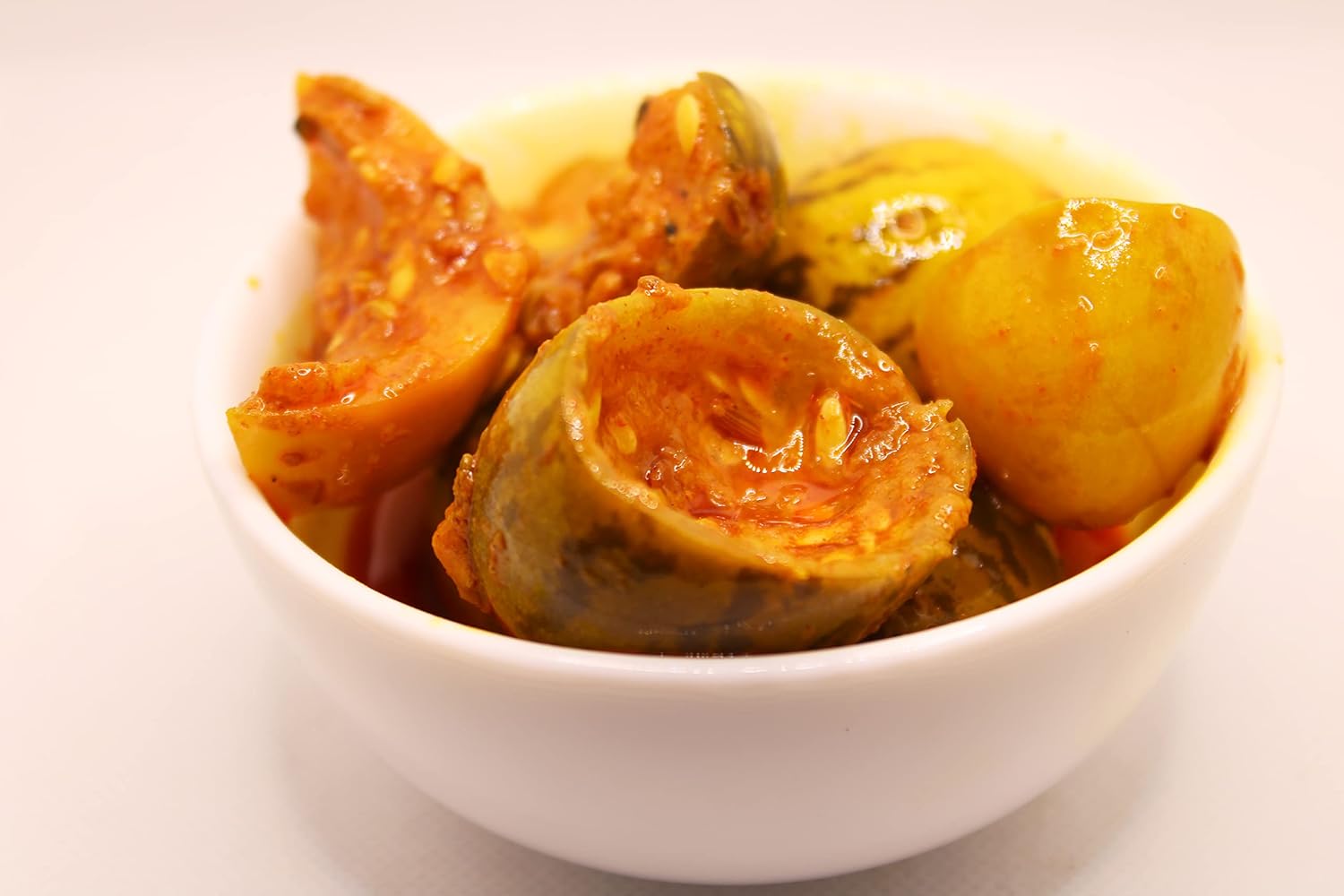 Growing Villagers Green Kachari Pickle Homemade Kachari Achar | Desi ...