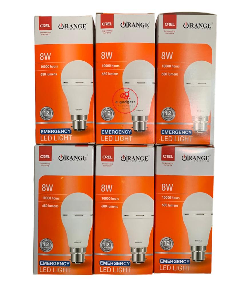 Emergency Light - Orange 8W | Daraz.lk
