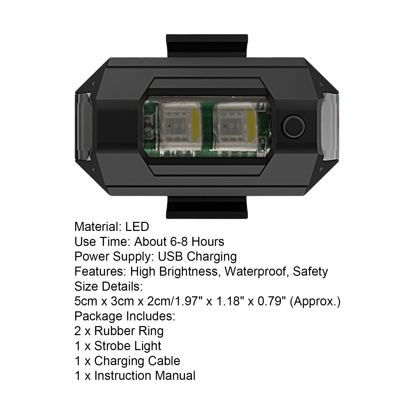 Mirage Aircraft Light USB Charging Short-circuit Protection Warning ...