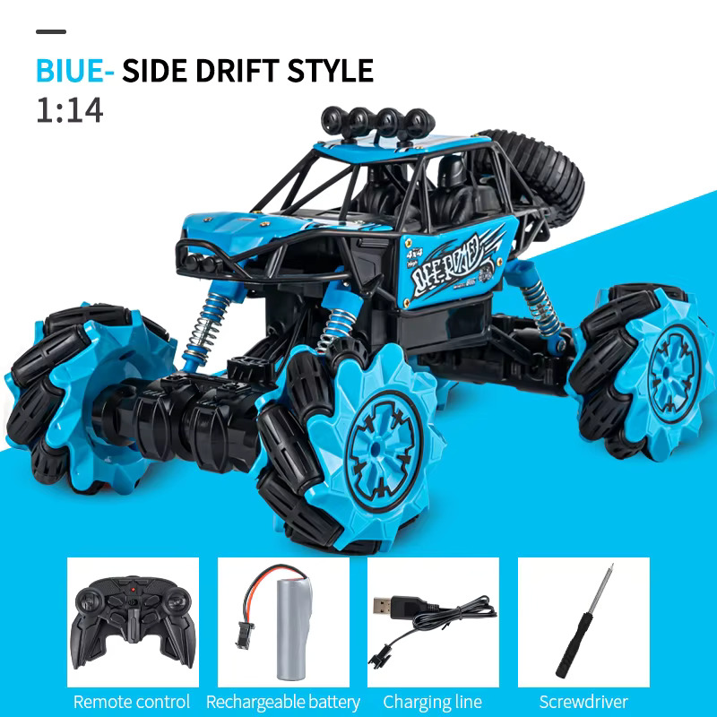 1:16/1:20 RC Car With LED Light 2WD Off-road Remote Control Climbing ...