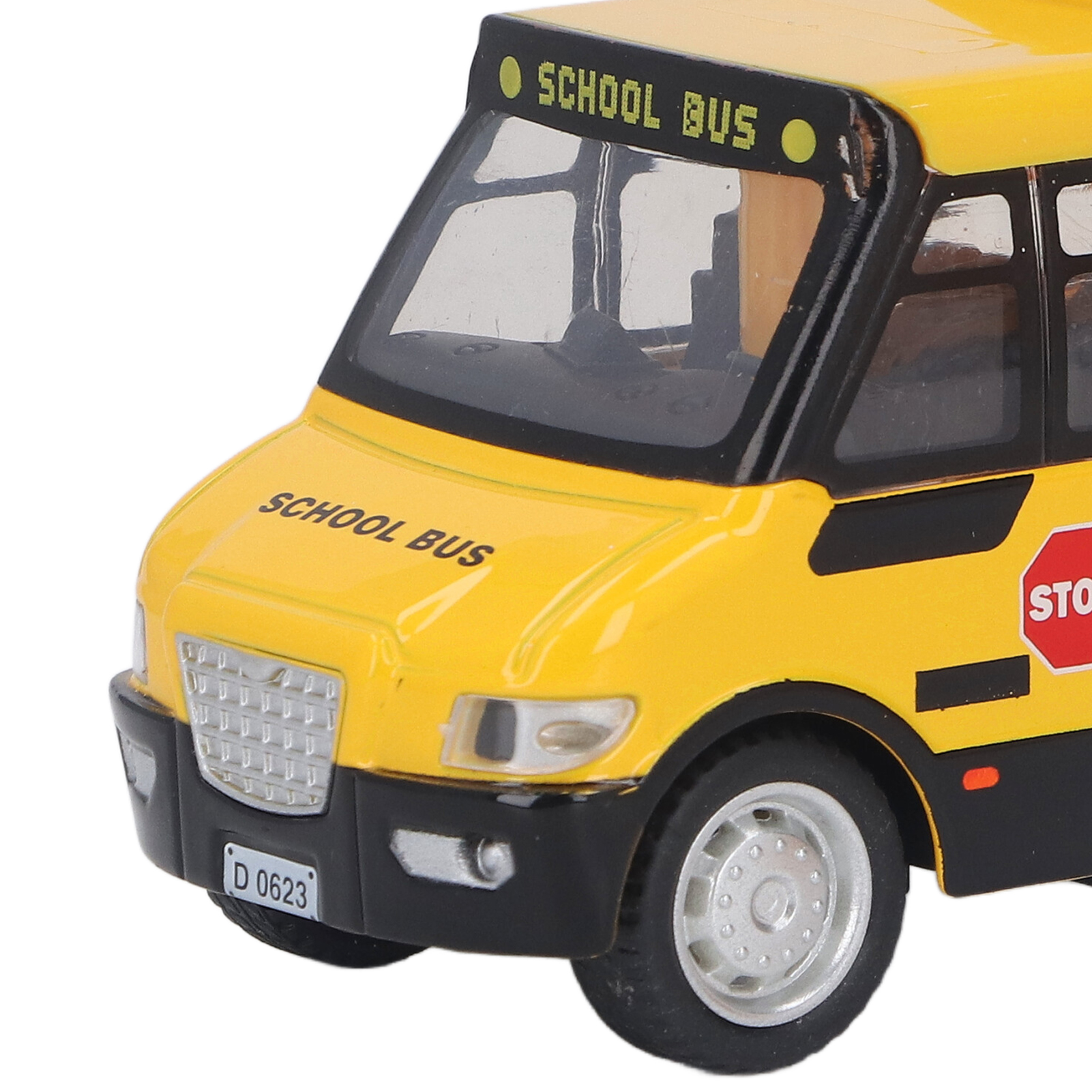 2Pcs School Bus Model Toy 1:32 Alloy Play Vehicle For Boys Girls Gift ...