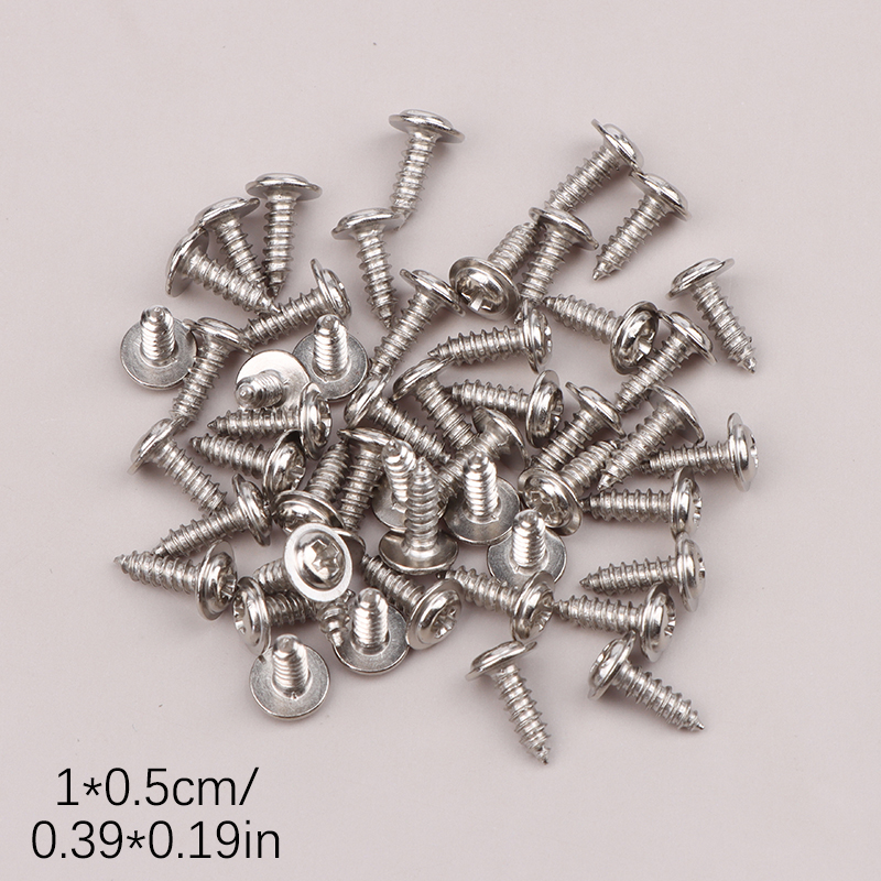 50 Pcs COB SMD Leds Strip 8/10/12mm With Screws Fixing Mounted Clip LED ...