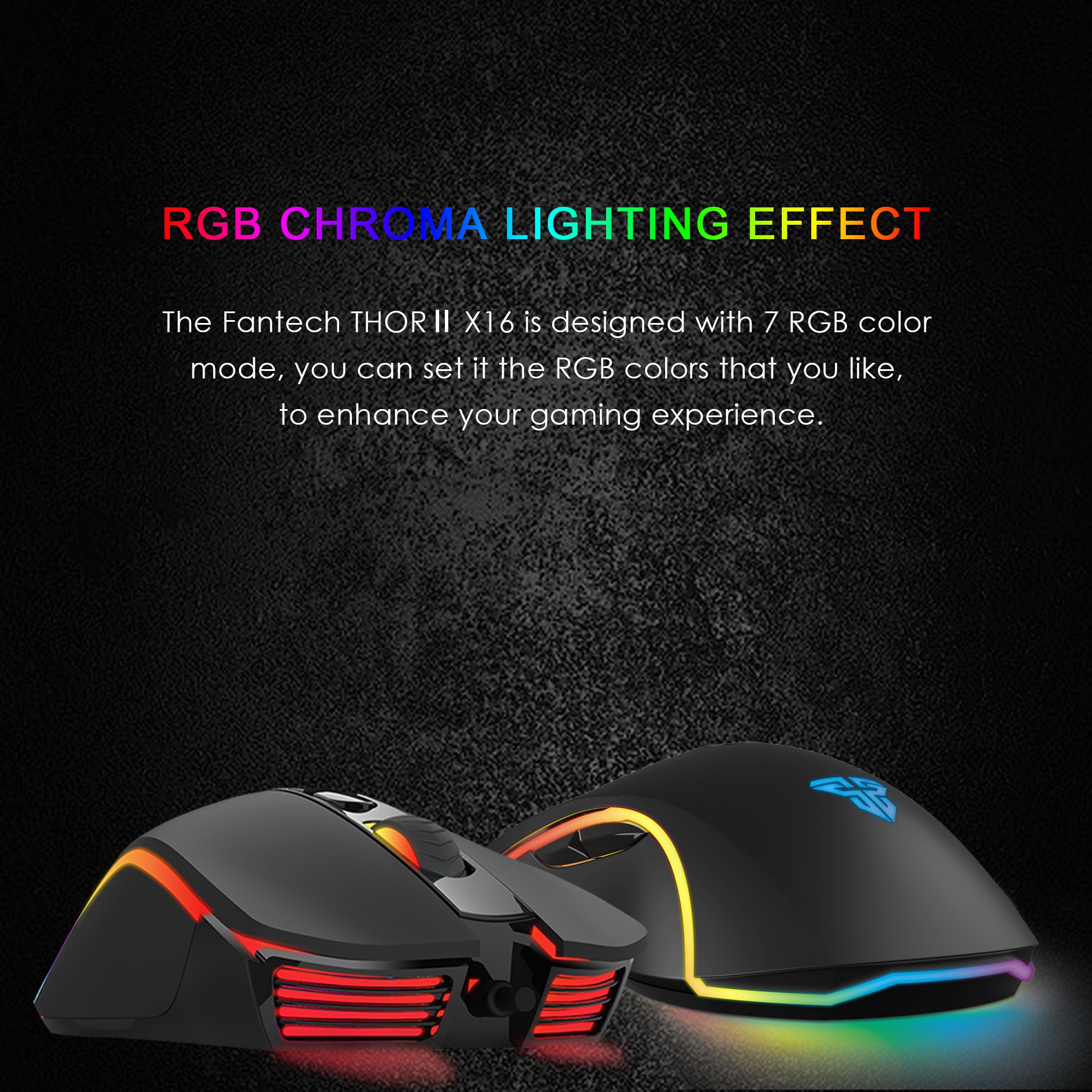 【Fantech Store】Fantech X16 v2 THOR II RGB Gaming Mouse | Daraz.lk