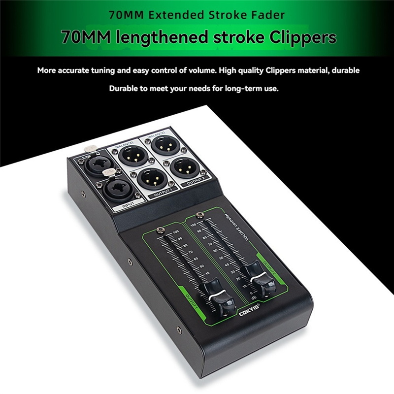 Passive Volume Controller 1 in 2 Out No Noise Input and Output Sound ...