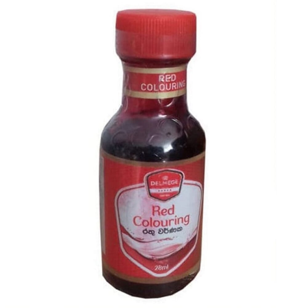 Delmege Premium Coloring - Red 28ml | Daraz.lk
