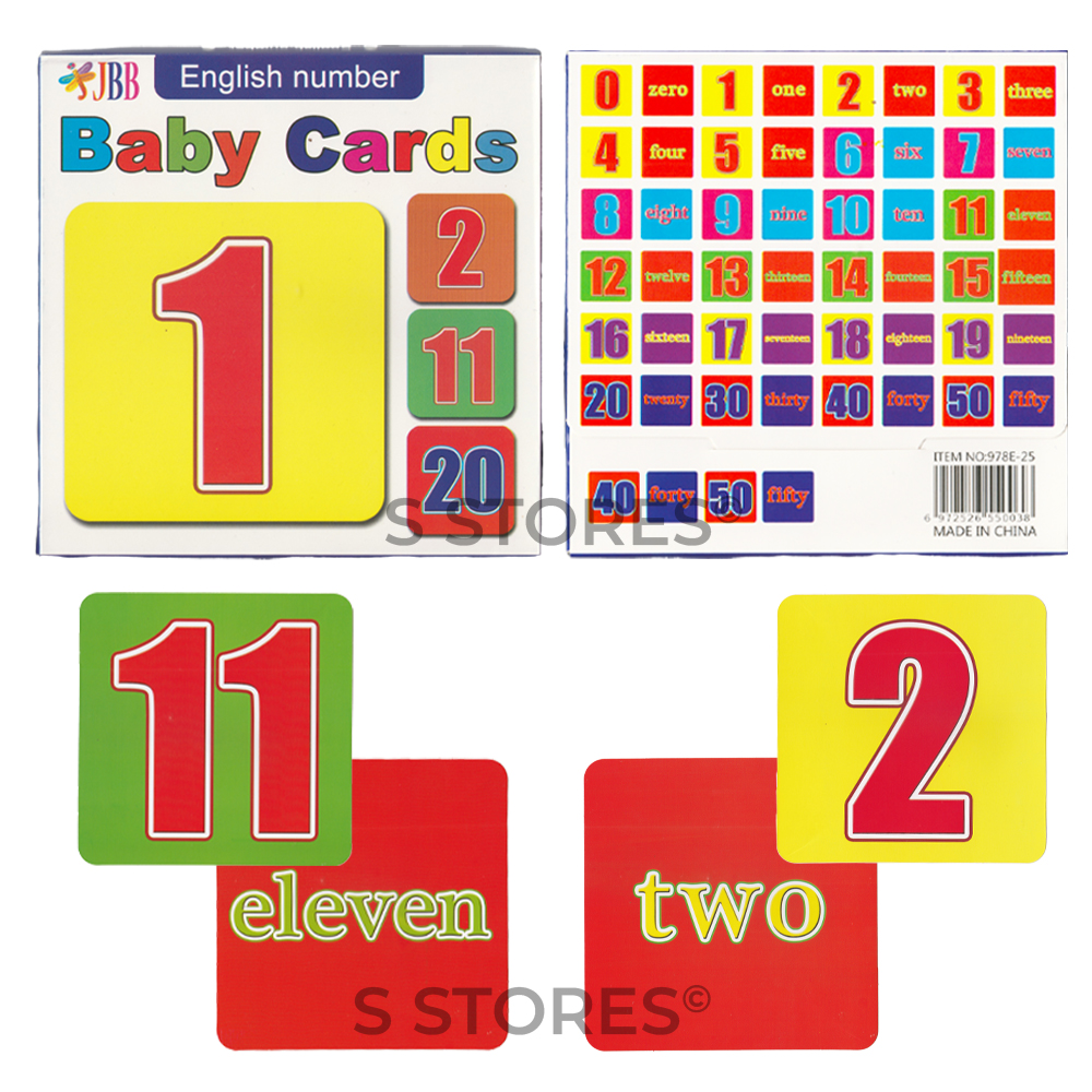 Baby Learning Flash Cards | Daraz.lk