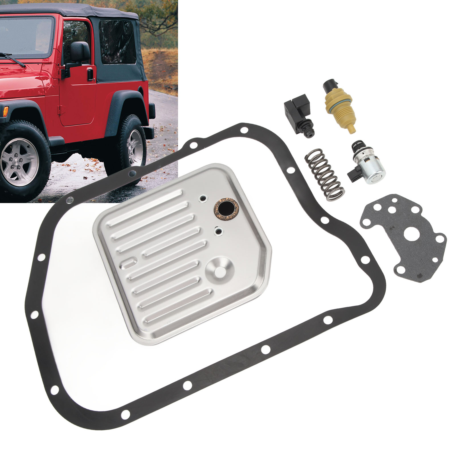 Automatic Transmission Filter Kit Durable 49309T Solenoid Service ...