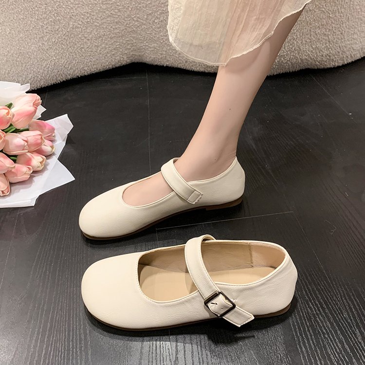 2023 Autumn New Barefoot PU Ballet Shoes for Women Flat Bottom ...