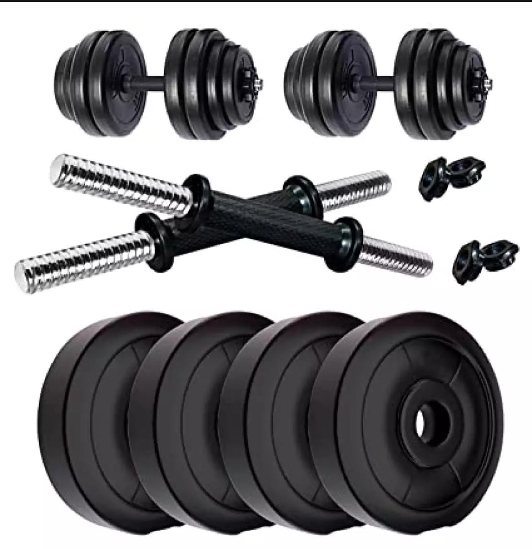 10kilo GRAM dumbbell pack Weight Pack without box include 1 dumble bar ...