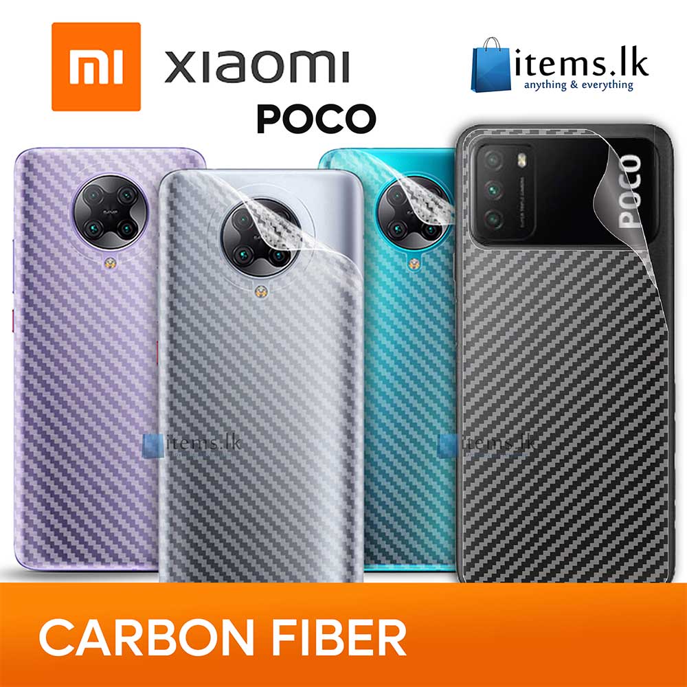 Carbon Fiber Clear Slim Transparent For Mi Poco X3 NFC X3 Pro M3 Mobile ...