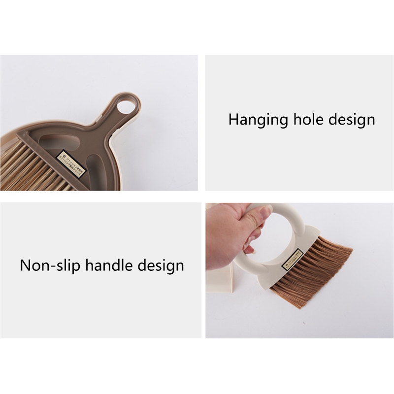 Convenient Desktop Hand Broom Brush for Cleaning Table Countertop Kid ...
