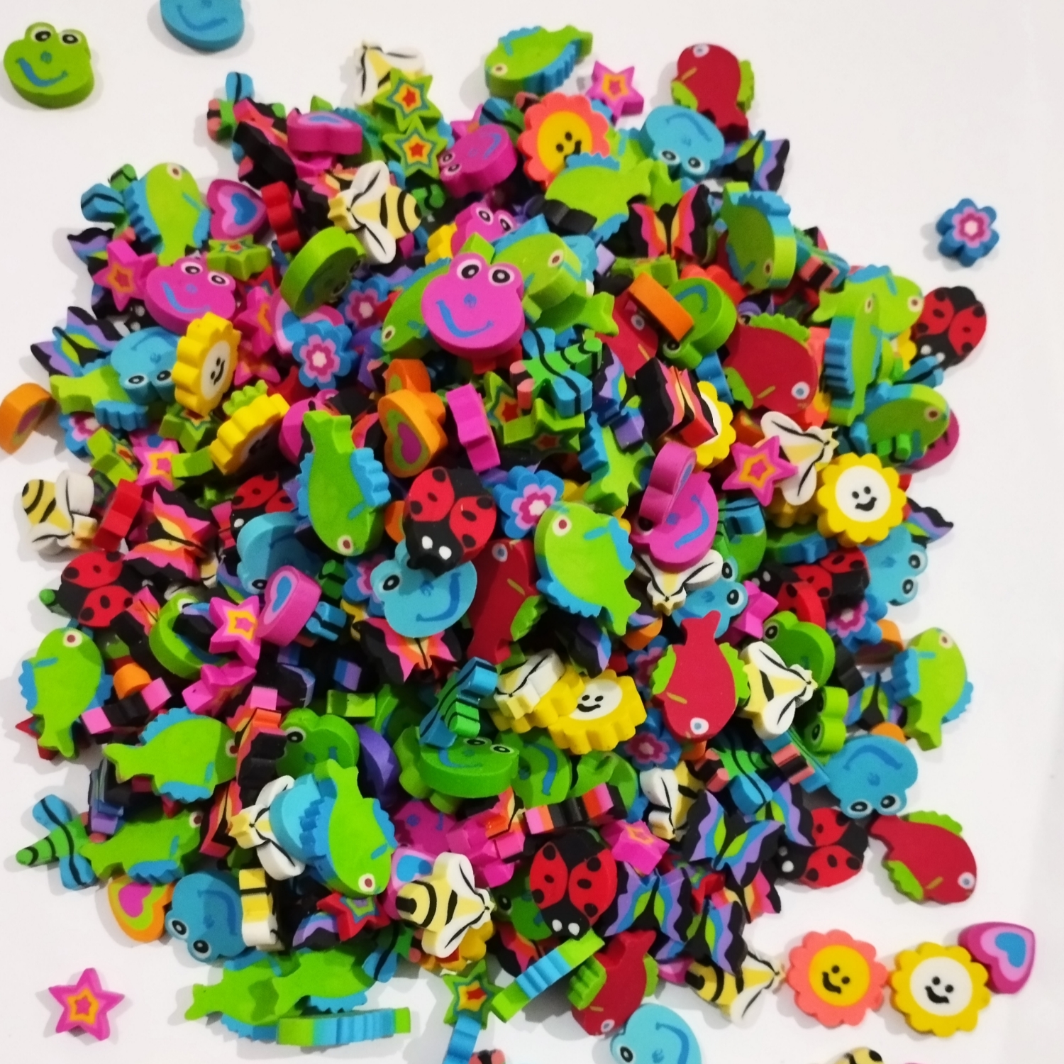 Cute Mini Eraser For School Students ( 12 pcs ) | Daraz.lk