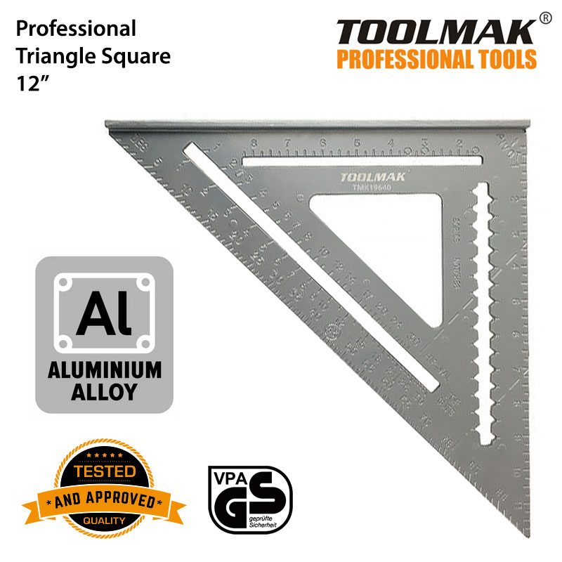 Triangle Square Professional Aluminum Alloy Rafter Measuring Layout ...