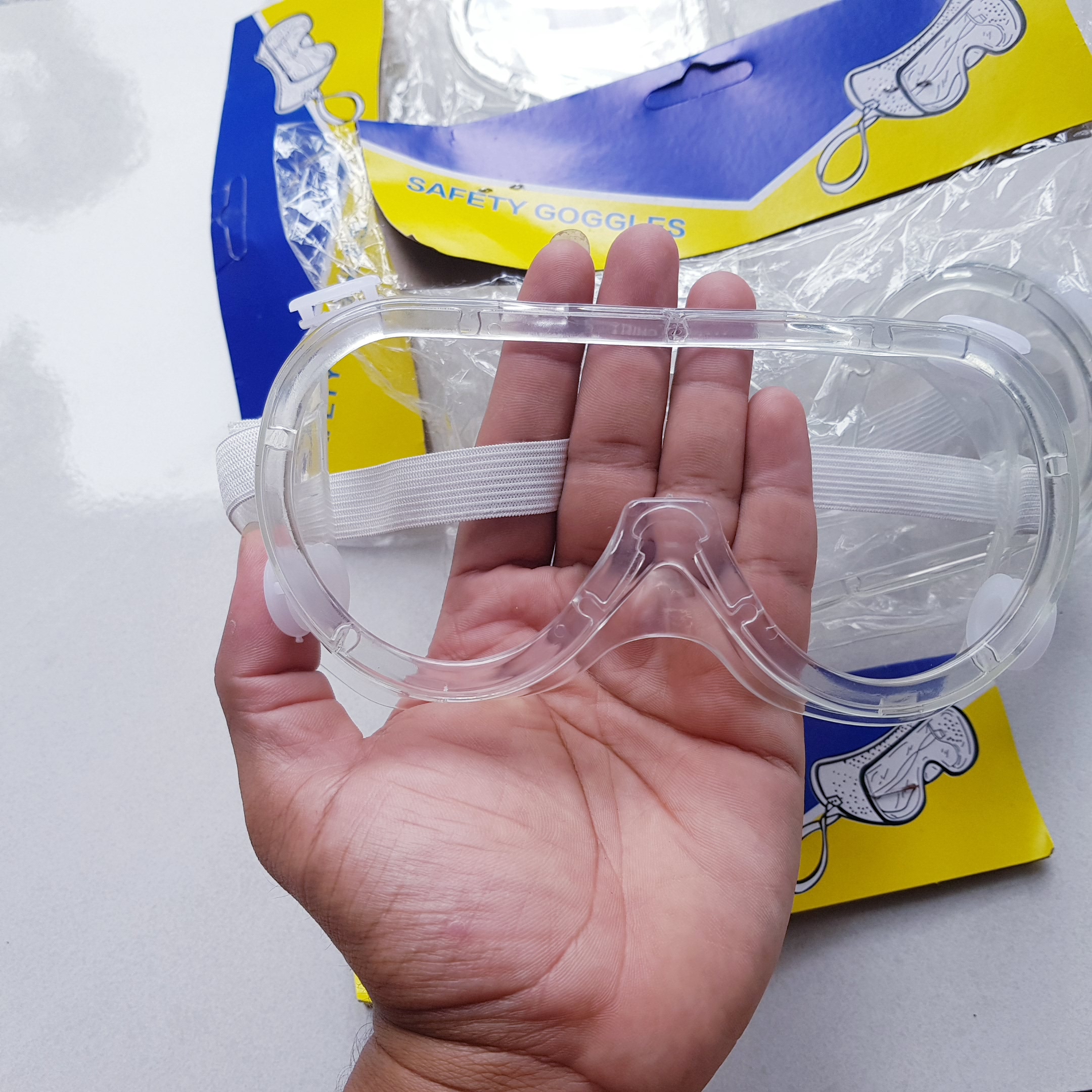 Safety Goggles Unisex Anti-Fog Protective Safety Glasses Eye Protection ...