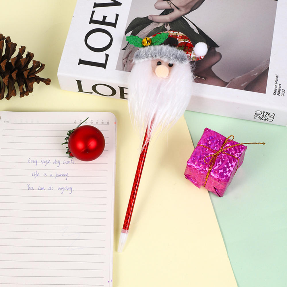 Cute Decoration Christmas Pen Collectible Cartoon Design Ballpoint Ink ...