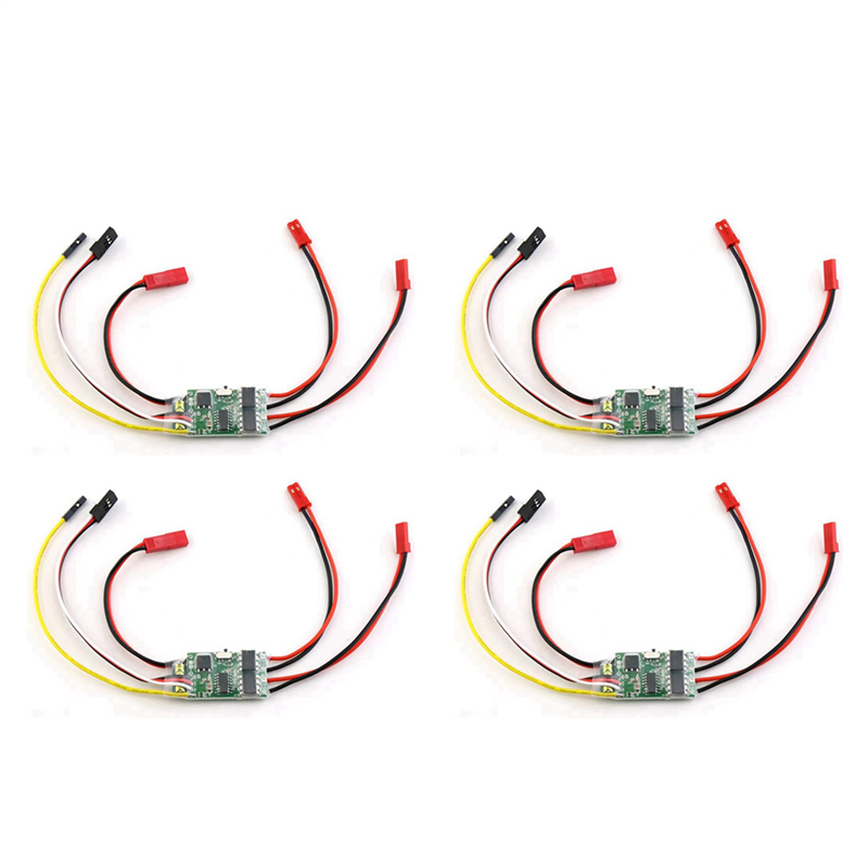Arelene 4x Two Way Bidirectional 5a Esc Brushed Speed Controller Dual Way Esc 2s 3s Lipo For Rc