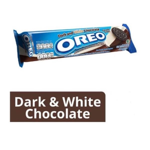 Oreo Cream Dark & White Sandwich Chocolate Cookies 119g | Daraz.lk
