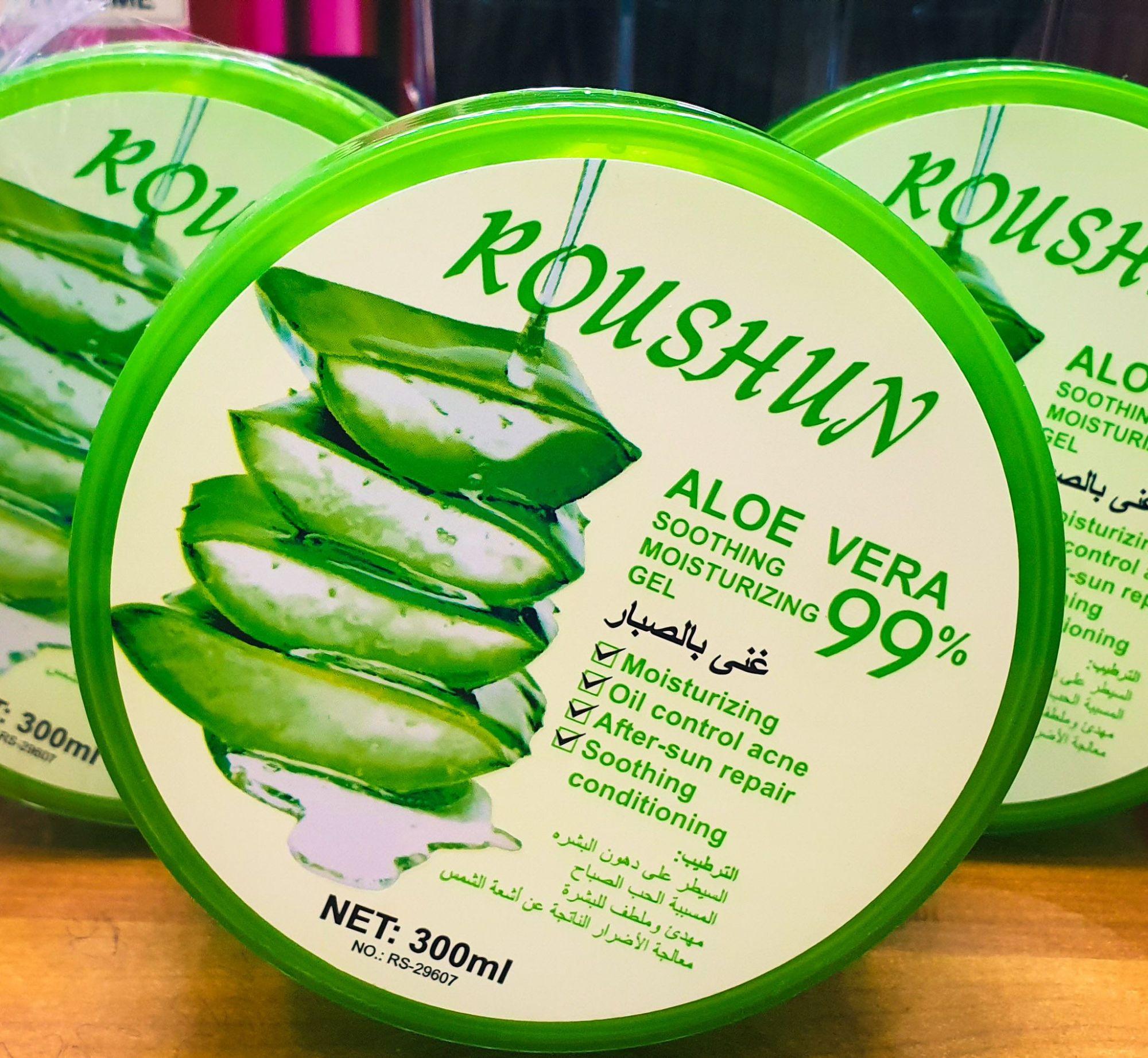 Roushun Aloe Vera Soothing And Moisture Gel Contained. Softening ...