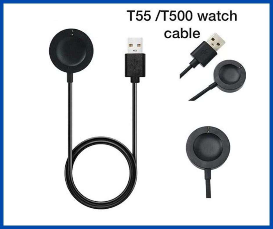 Watch Charging Cable T55 / T500 Watch Cable, Watch Holder Magnetic 2 ...