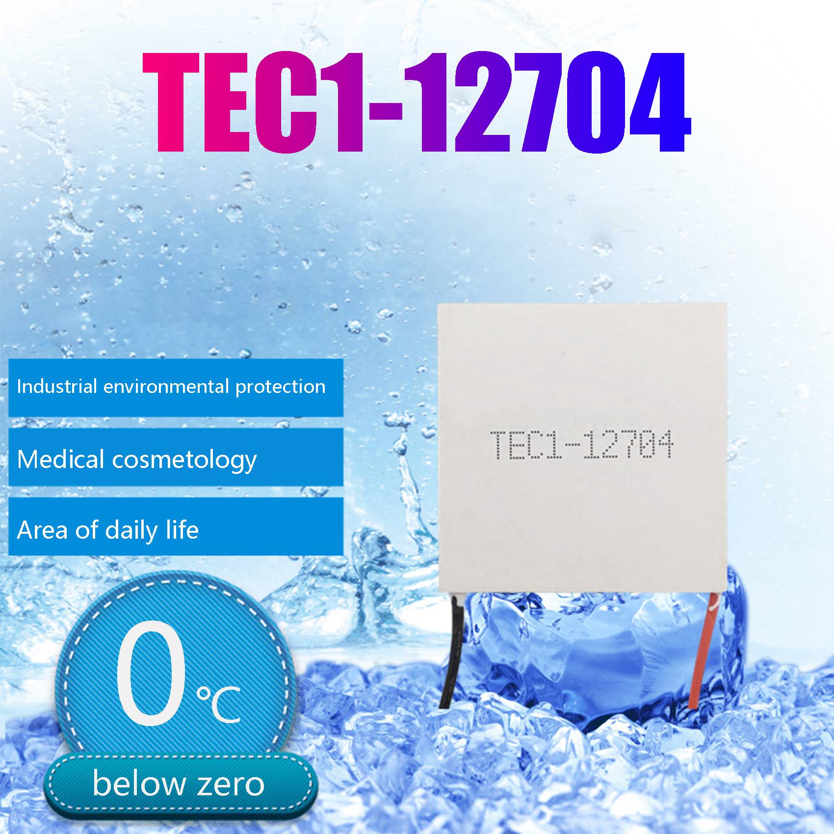 TEC1-12704 Thermoelectric Cooler Peltier 30mmx30mm 12V4A | Daraz.lk