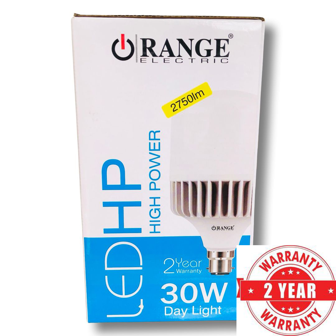Orange LED Bulb 5W 7W 9W 12W 30W 2Years Warranty 6500K Pin Type Bulb ...