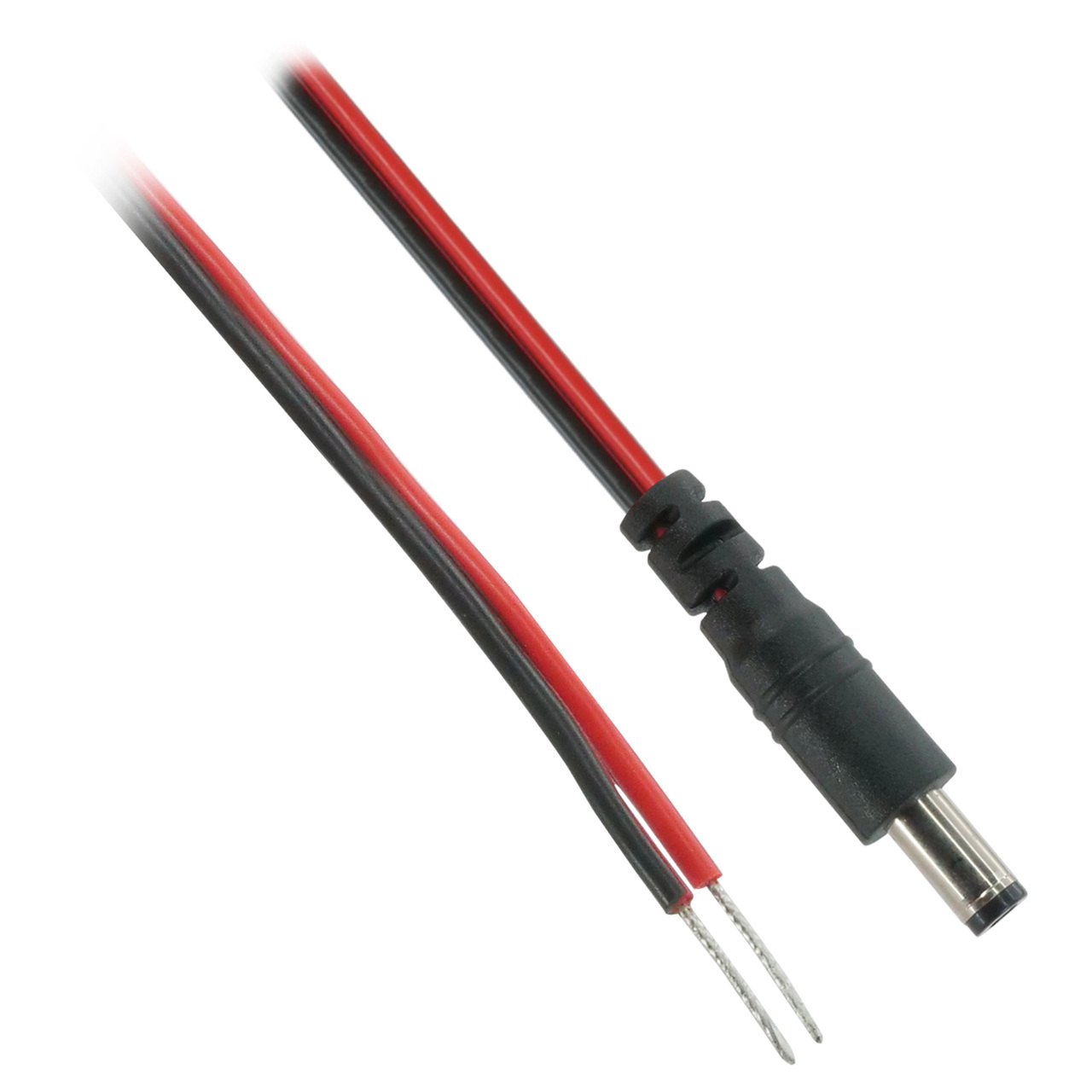90 CM 2.1mm x 5.5mm DC Barrel Coaxial Power Plug to Bare Open Ended ...