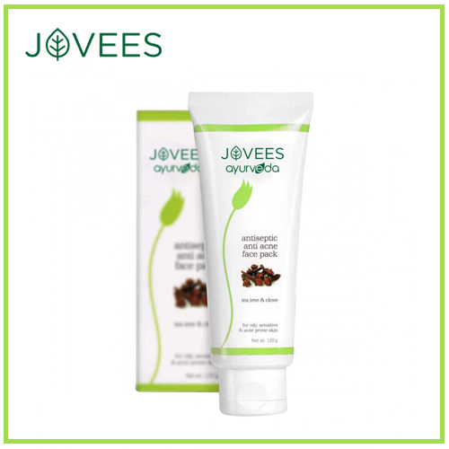 Jovees Tea Tree and Clove Anti Acne Face Pack - 120g | Daraz.lk