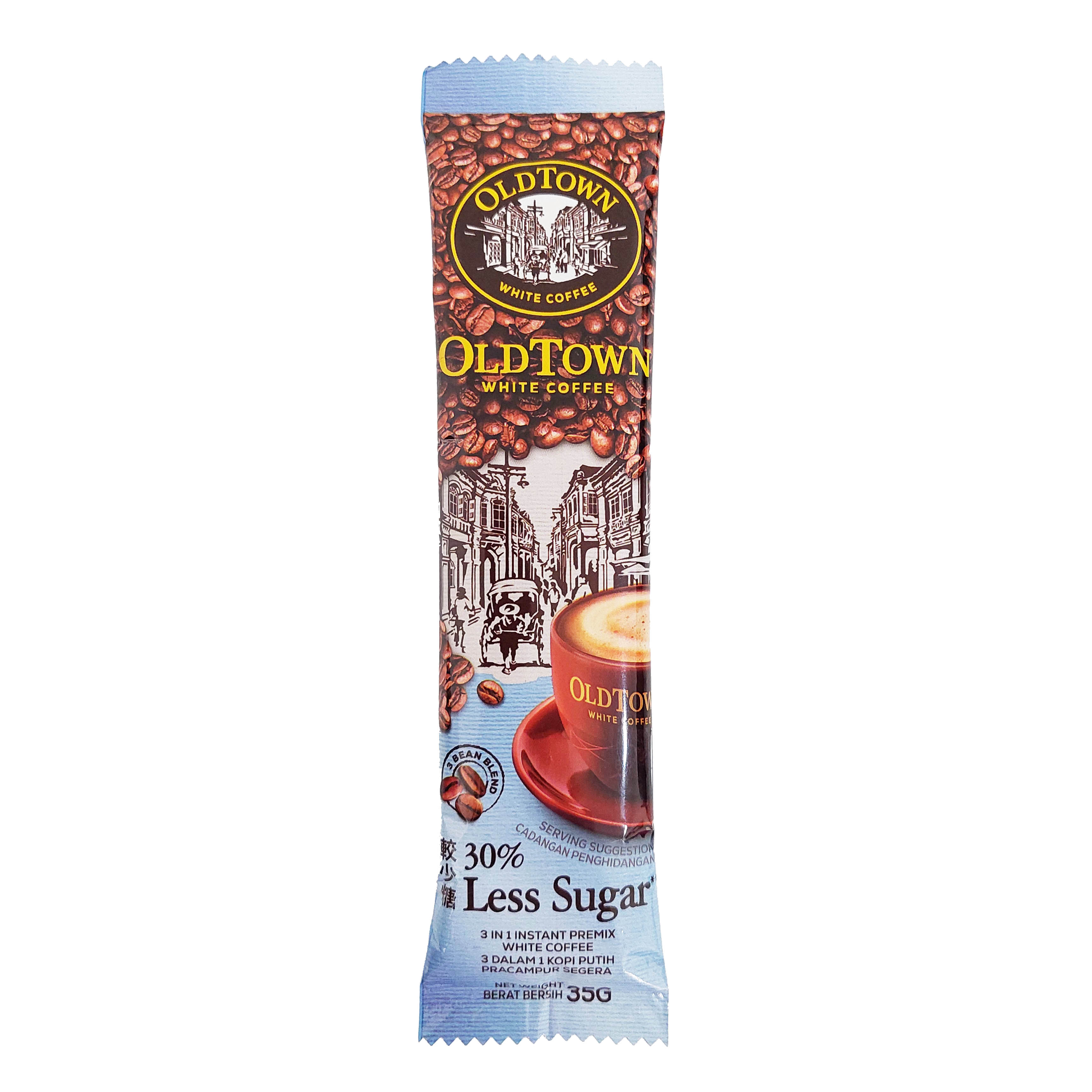 Oldtown White Coffee 25% Less Sugar (3in1 35g Sachet) | Daraz.lk