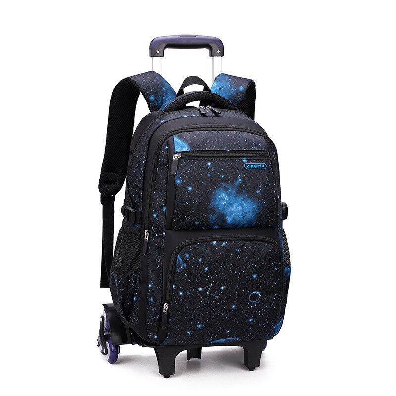 School Bag With Wheels School Rolling Backpack Wheeled Bag Students ...