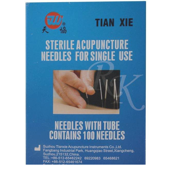 Sterile Acupuncture Needles With Guided Tube For Single Use - 1 Chun 0. ...