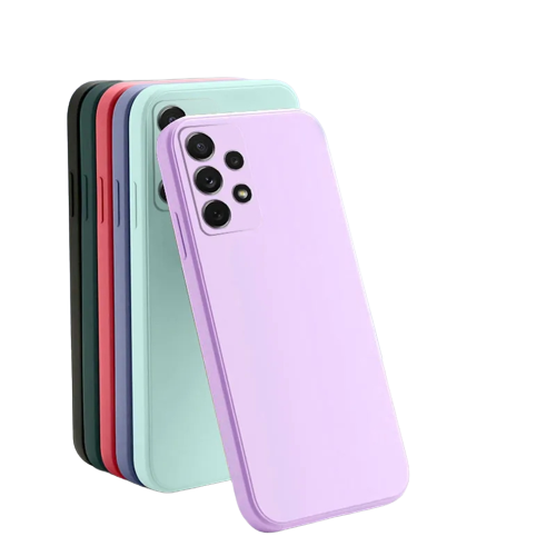 Soft Silicone Square Back Cover For Samsung Galaxy A01 Core M01 Core A02 M02 A03s A10s M01s A12 ...