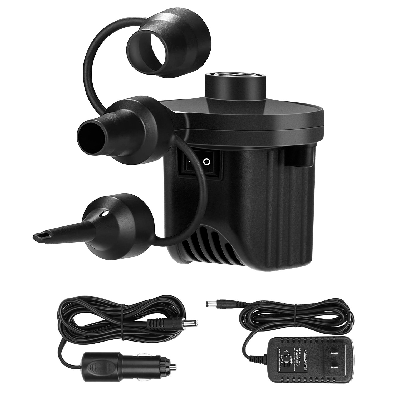 Home Car Inflator Dual Purpose Inflation Pump Inflatable Mattress Pump ...