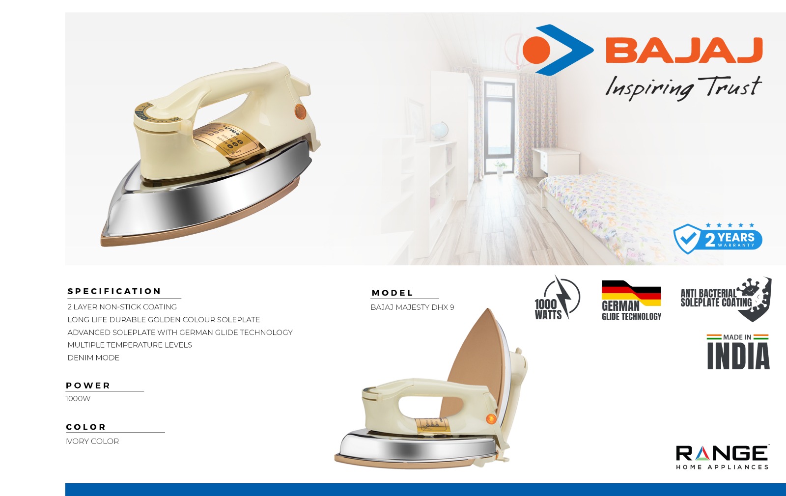 MAJESTY DHX9 - BAJAJ HEAVY IRON | Daraz.lk