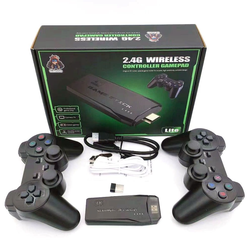 2.4G Wireless Controller Game-Pad TV Video Game Stick (4K Ultra HD Game ...