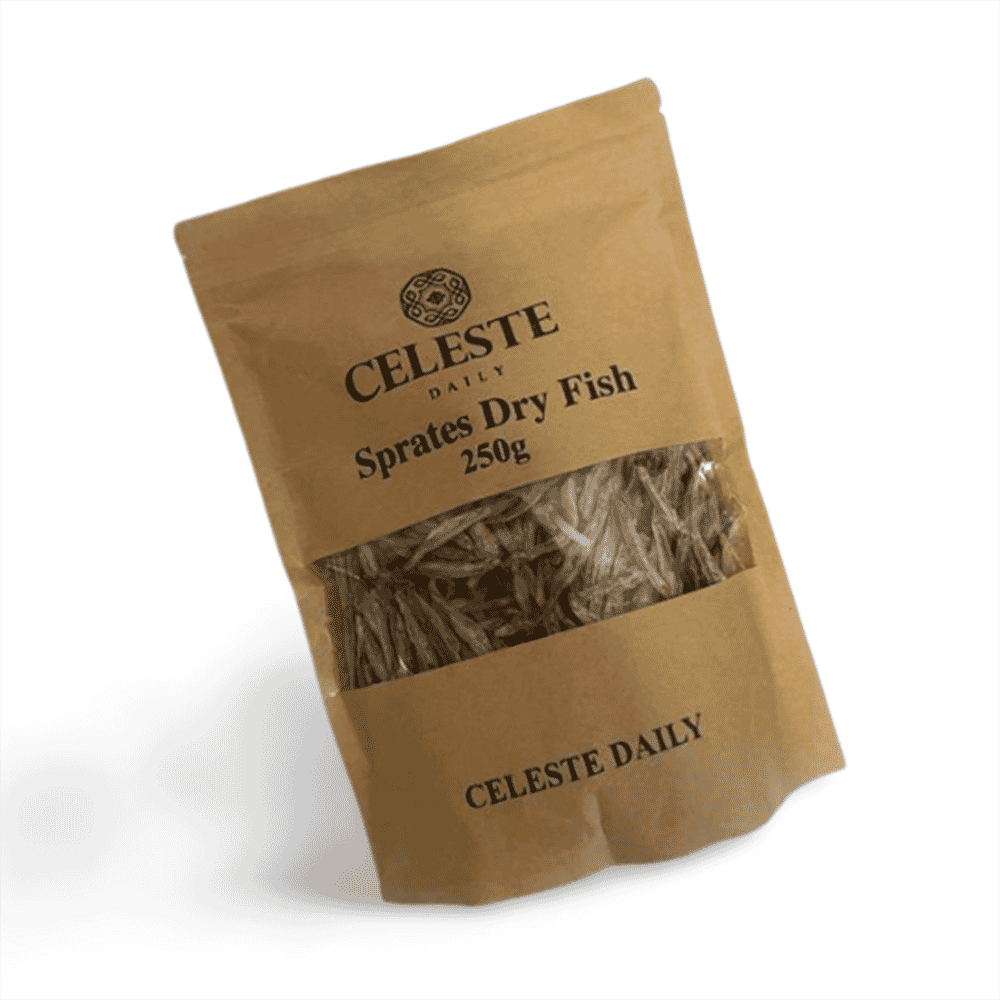 Celeste Daily Sprates Dry Fish Headless 250G | Daraz.lk