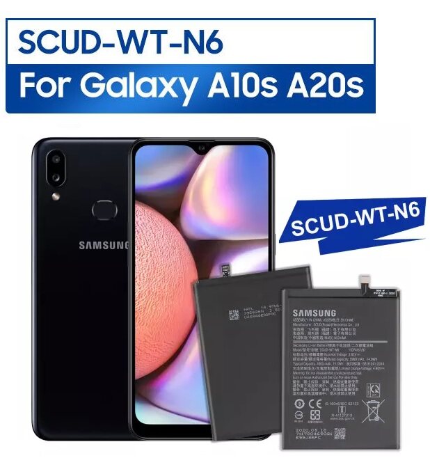 Samsung Galaxy A10s SM-A107F/DS Battery Model: SCUD-WT-N6 (4000mAh) OMG ...