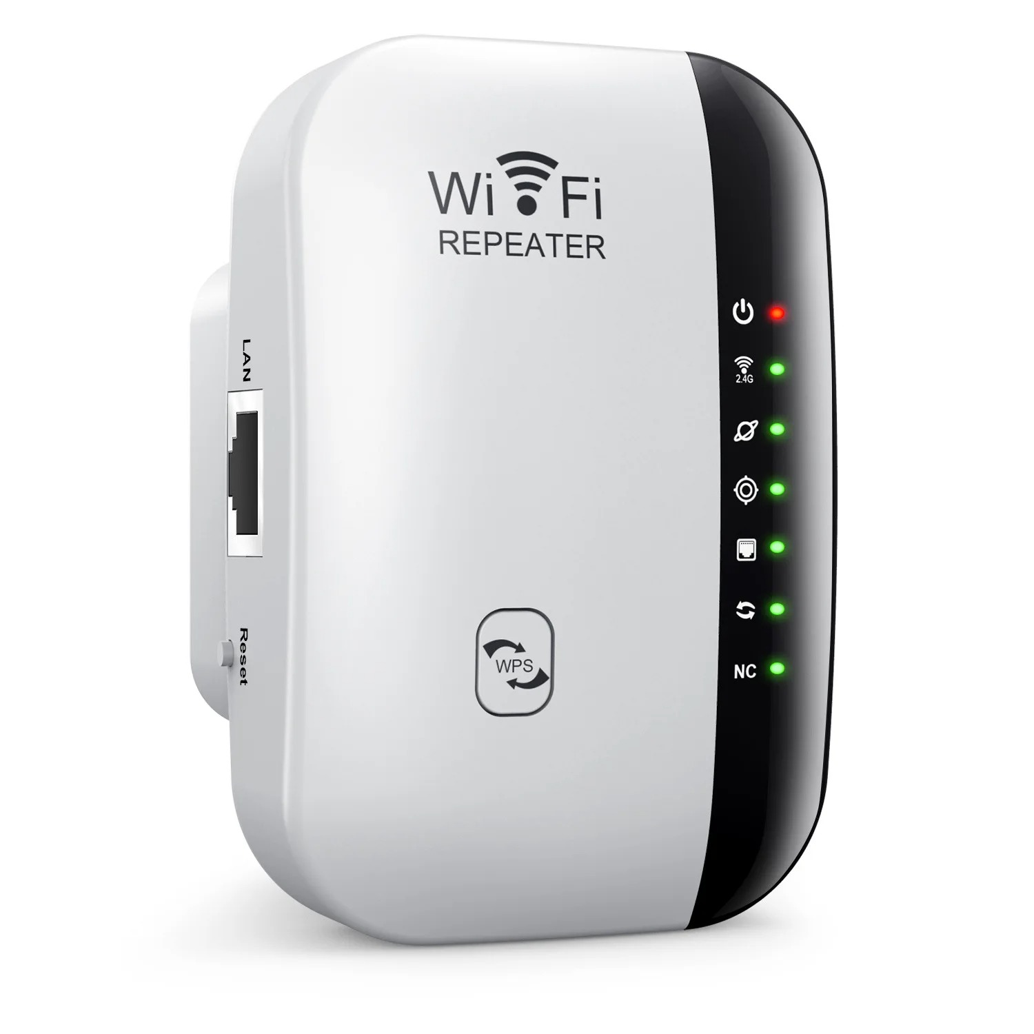 Wireless WiFi Repeater 300Mbps WiFi Extender Amplifier Booster Router 802.11N WPS Long Range 7 ...