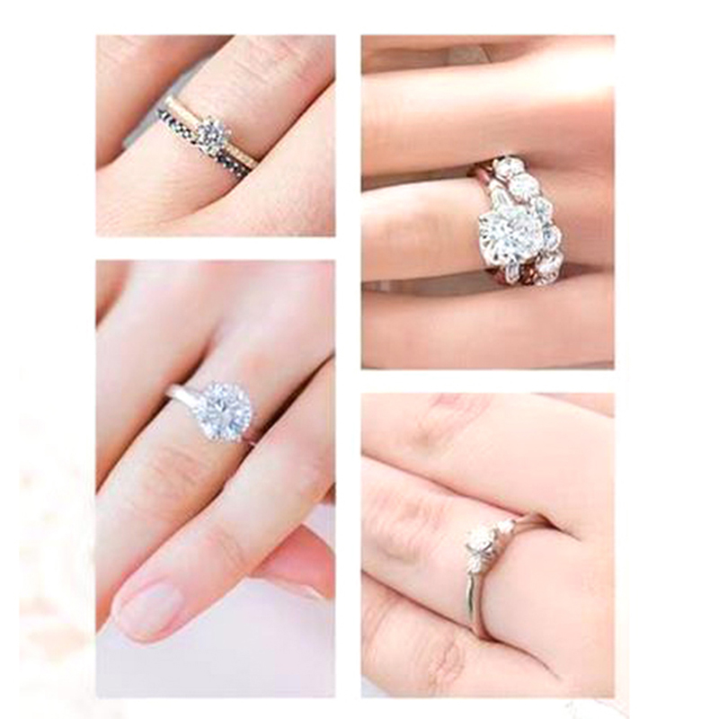 【Bestseller】 8 Sizes Silicone Invisible Clear Ring Size Adjuster ...