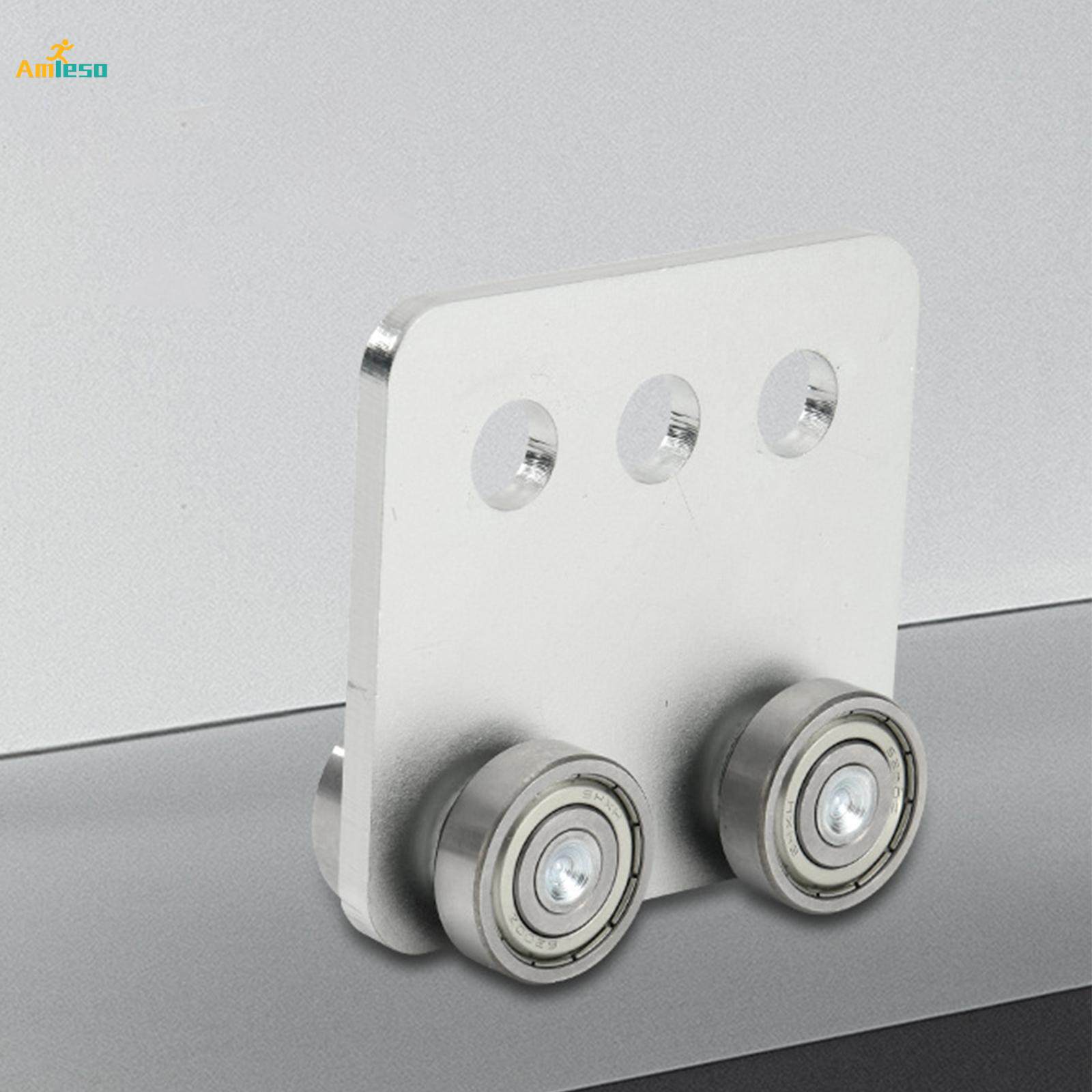 4 Wheel Trolley Assembly Roller Stable for Office Sliding Door | Daraz.lk