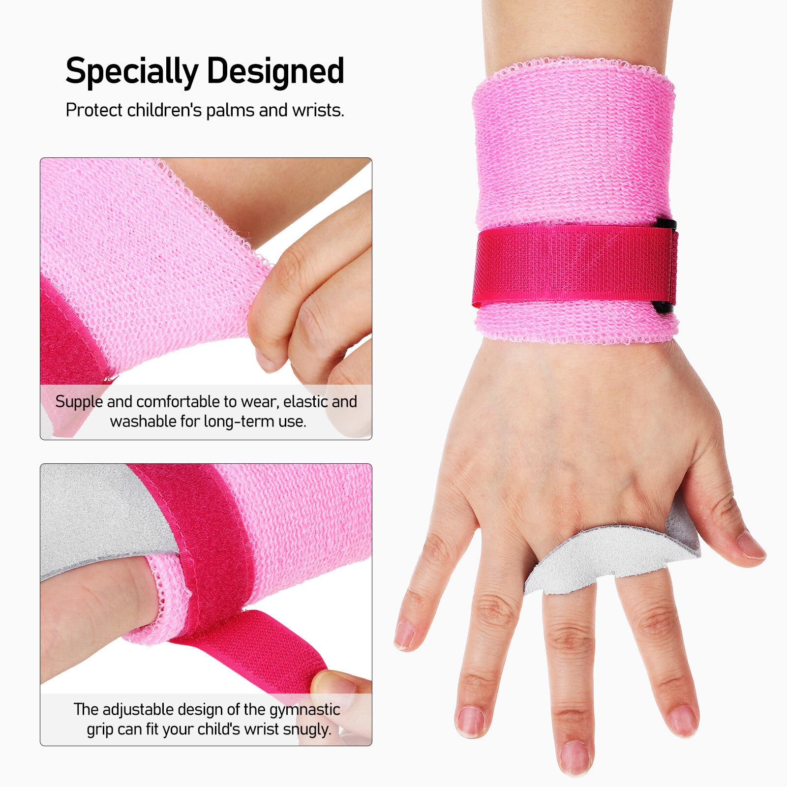 Grips Wrist Palm Gymnastics Hand Bands Wristbands Gymnastic Lifting Grips Wrist Palm Gymnastics Hand Bands Wristbands Gymnastic Lifting