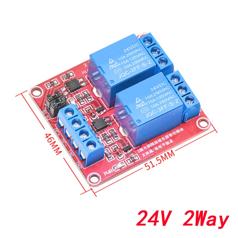 1 2 4 6 8 Channel 5V 12V 24V Relay Module Board Shield with Optocoupler ...