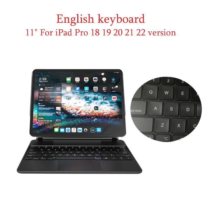 Backlight Magic Keyboard for iPad Pro 18 19 20 21 22 version Gneration ...