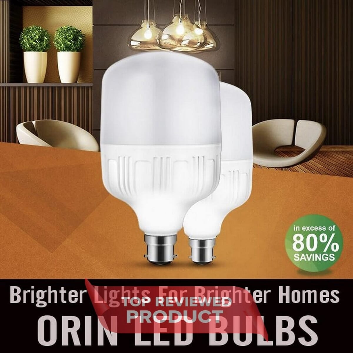 60w High Power Led Light Bulb Orin Led Bulbs 86% Energy Saving Lamp ...
