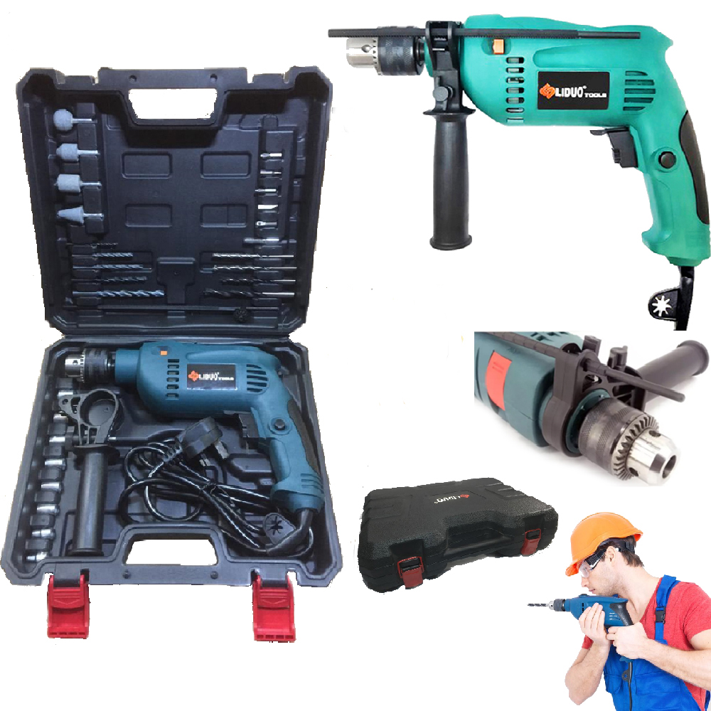 Professional Impact Drill with Drill Bit 30 pcs 750W | Daraz.lk