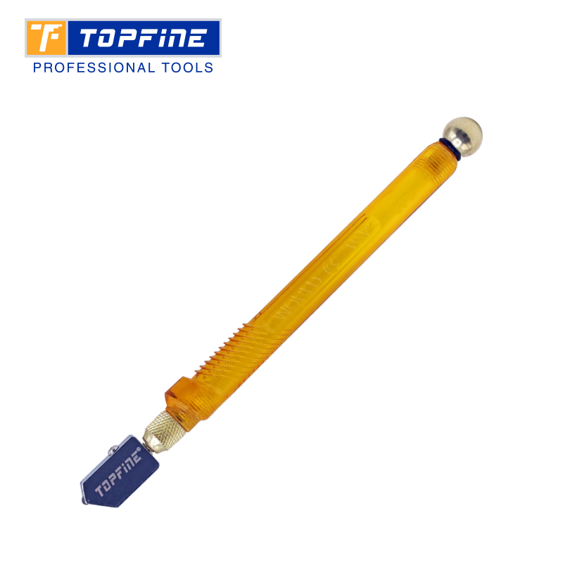 Topfine Professional Glass Cutter Diamond Thick Glass Roller Cutting ...