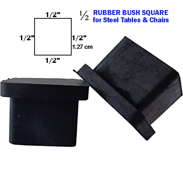 Rubber Bush Furniture Leg Chair Table Feet Box Bar End Cap Rubber End ...