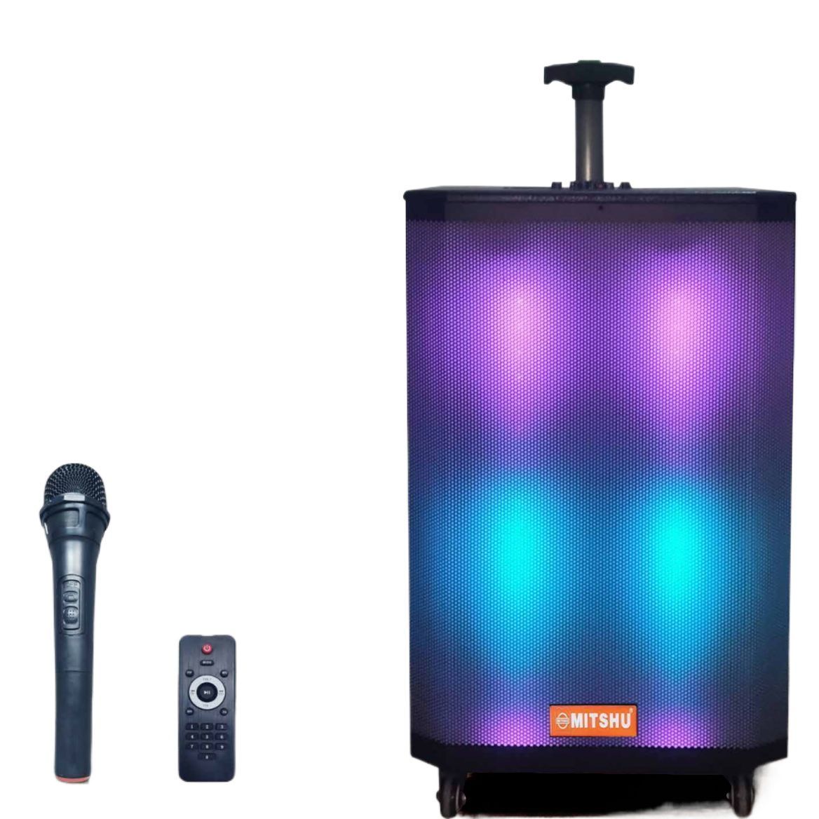 Mitshu Professional Trolly Speaker 15 Inch MHT 1543 | Daraz.lk