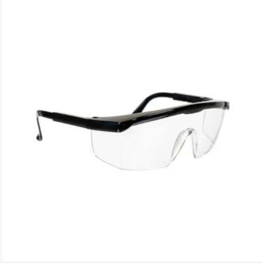 Safety Spectacles - White Clear Work Safety Eye Protecting Glasses ...