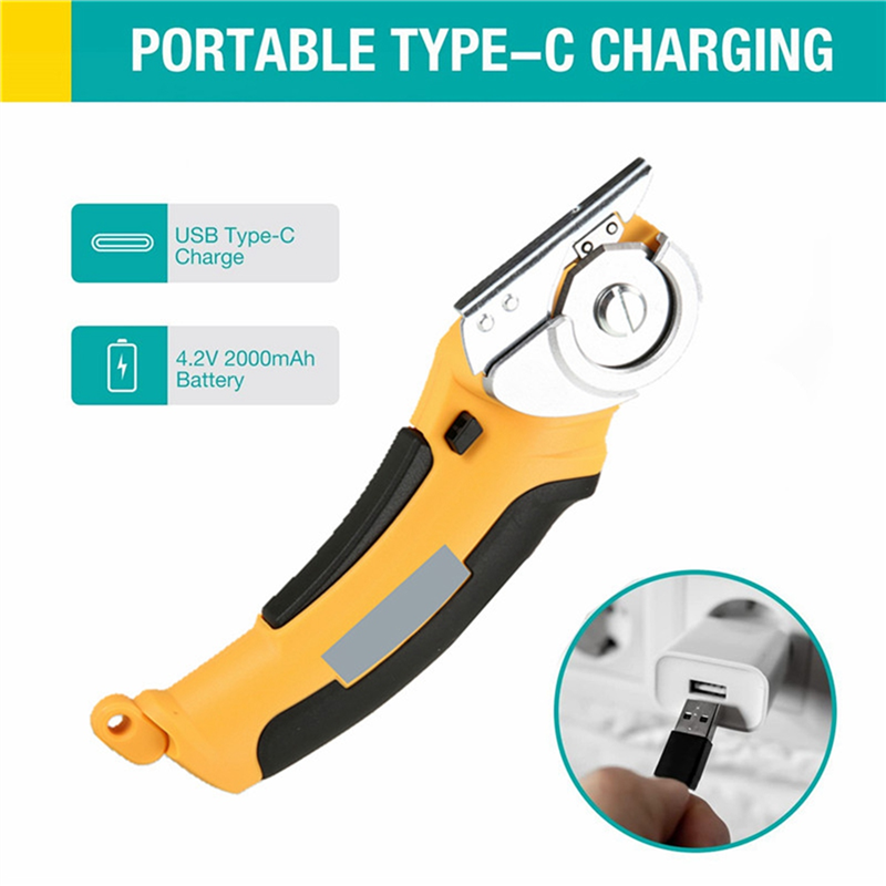 Electric Scissors Handheld Multifunctional Cordless Electric Cutting ...